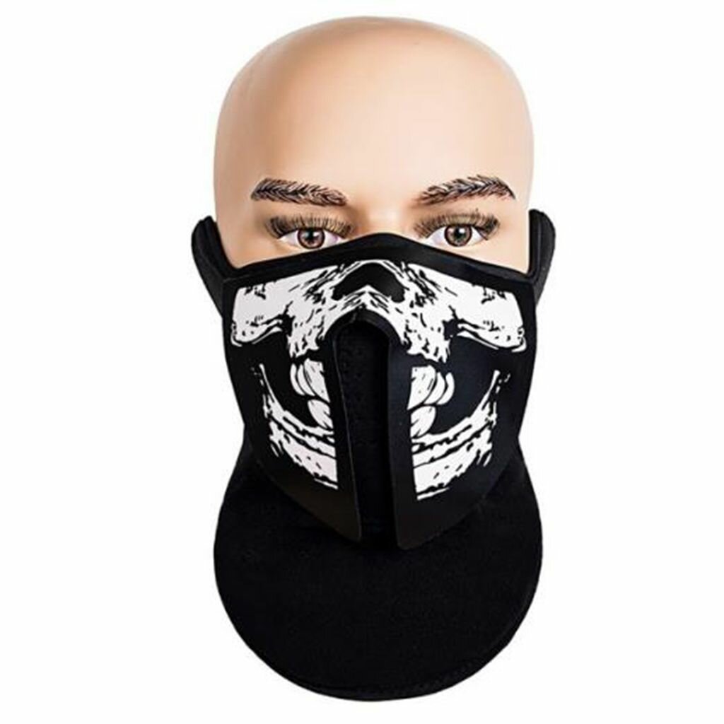 Светящаяся маска "Костяная голова"