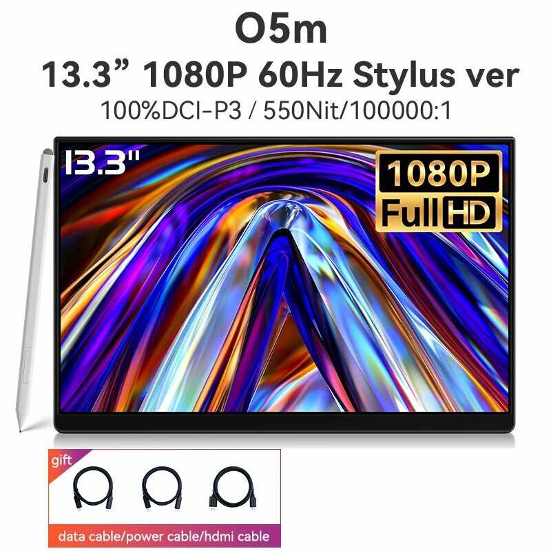 EHOMEWEI OLED портативный монитор Om 13,3" O5m