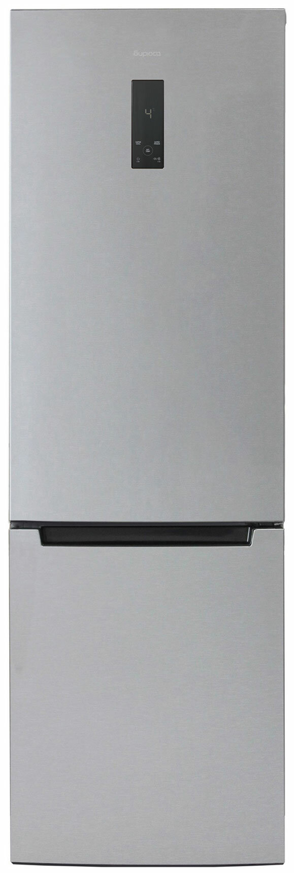 Двухкамерный холодильник Бирюса C960NF No frost, серебристый