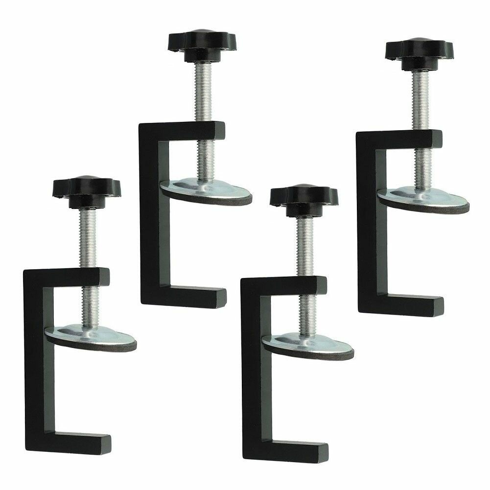 OZ-CRCB-4 шт. 10-57 мм С-образный зажим для стола, небольшой регулируемый винтовой зажим для строительной полки