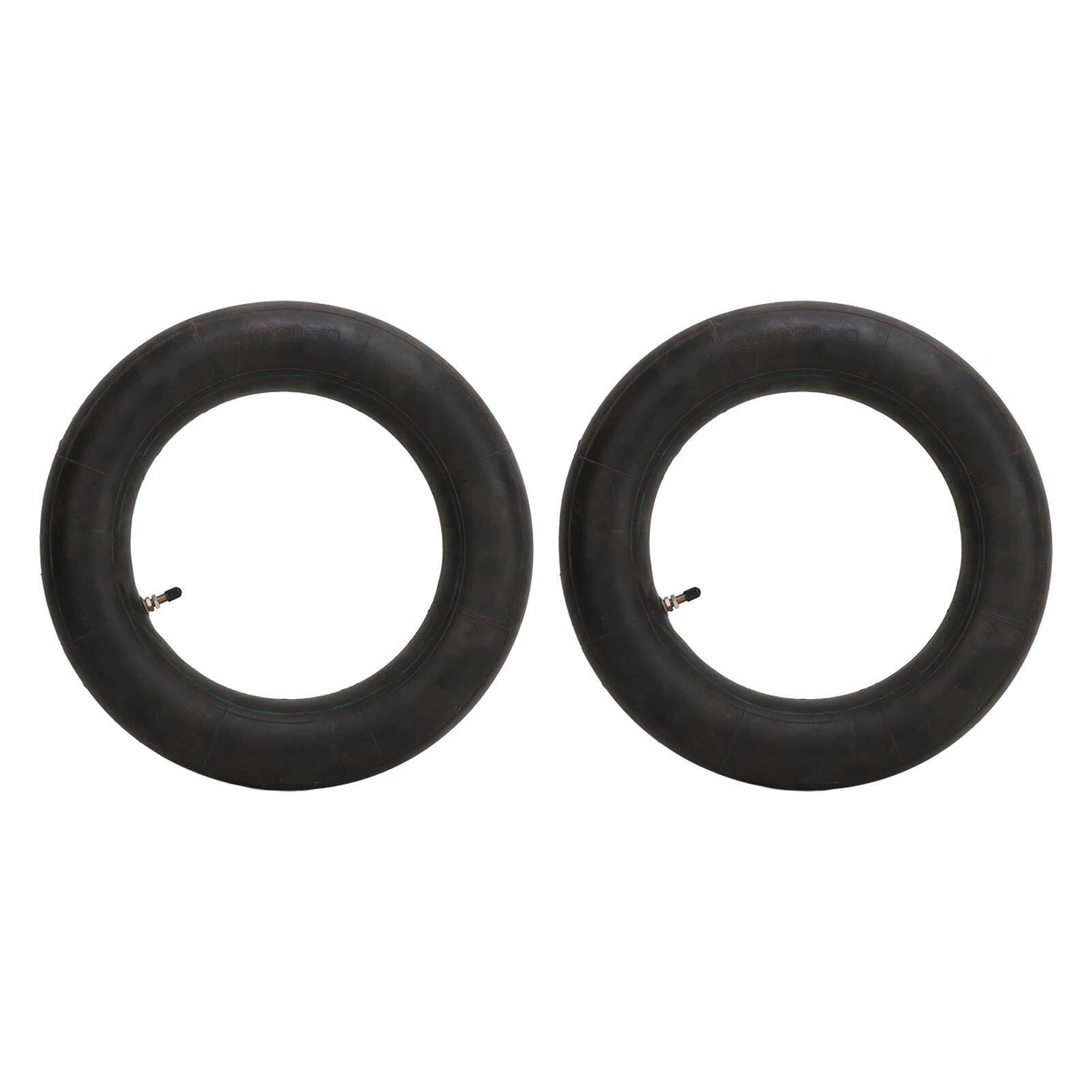2 шт. 3.50/3.00-10 резиновая камера для тяжелых условий эксплуатации, поглощающая удары, для мотоциклов 50 куб. см, 70 куб. см, 90 куб. см, 110 куб. см, 125 куб. см, скутера, мопеда, TR4, прямой шток клапана