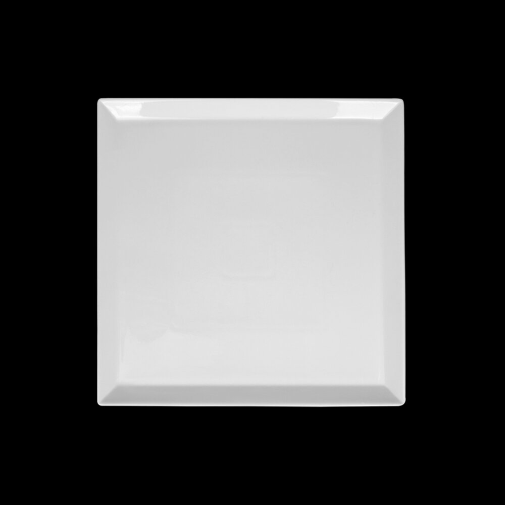 Тарелка квадратная фарфоровая «Corone Carre» 127х127 мм для сервировки стола