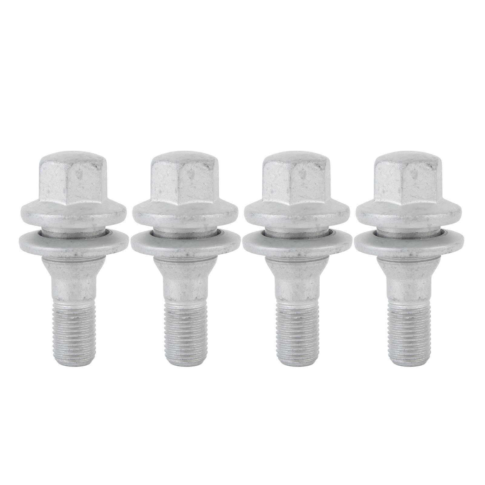 4 шт. металлических болтов и гаек для колес, артикул 540567, долговечные автомобильные болты для замены на моделях 206, 207, 208, 308, 1007.