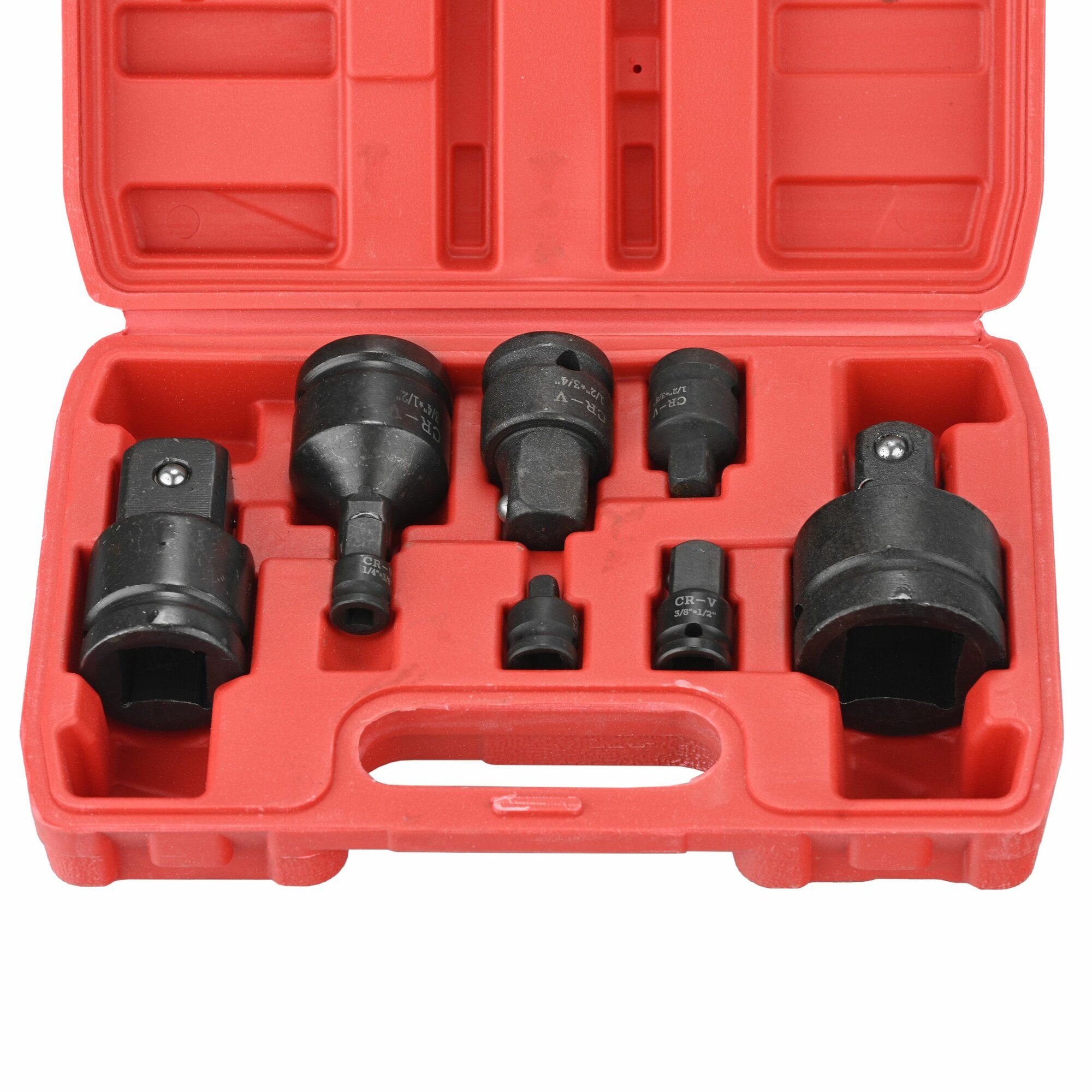 Набор адаптеров ударных переходников для торцевых головок 8 шт