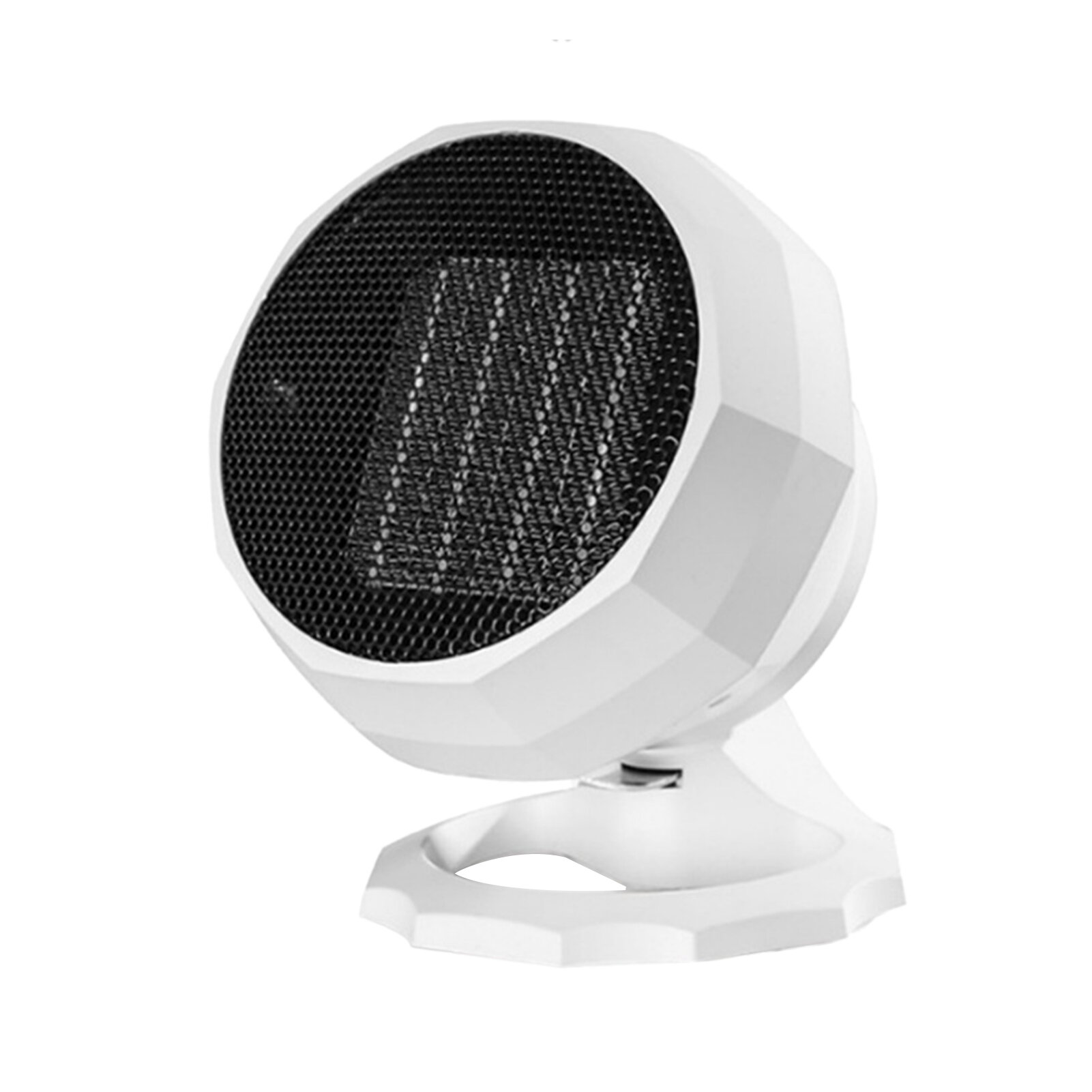 Электрический обогреватель для помещений настольный вибрационный 2000W PTC керамика быстрый нагрев 3 секунды черный белый US EU UK вилка 110V 220V длина кабеля 150мм регулировка направления 180 градусов 3 режима ABS 21*15.6*15.6 см