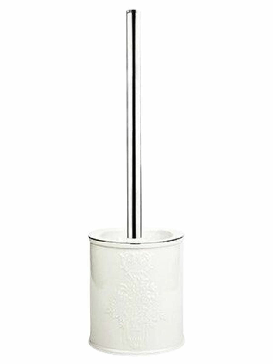 Rossel K-5727 Щетка/ершик для туалета напольная фарфор WasserKRAFT кремовый