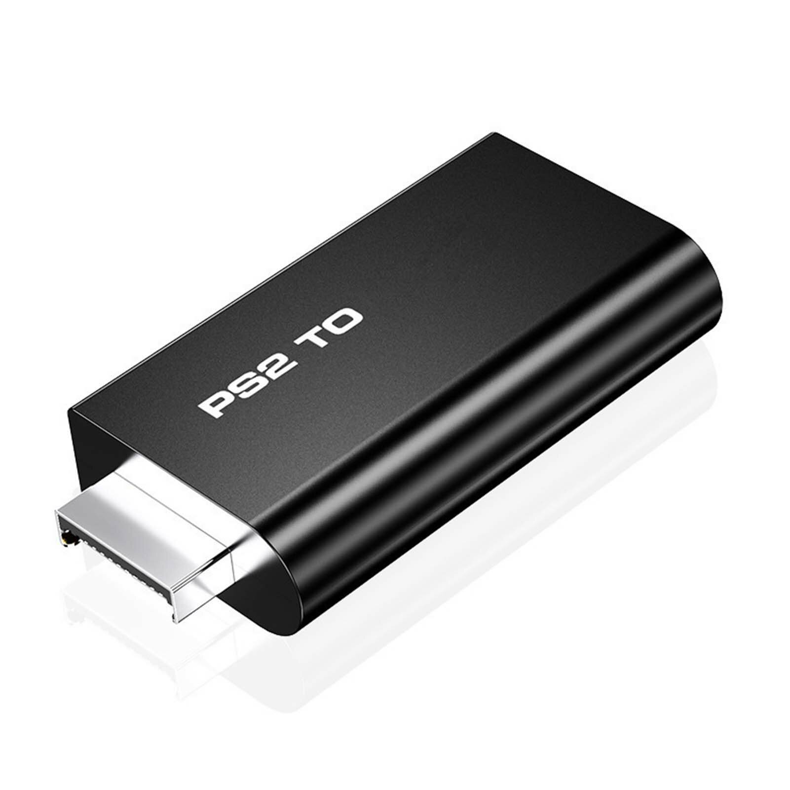 Конвертер мультимедийного интерфейса для PS2 в HD 1080P Plug and Play для адаптера конвертера PS2 для HD-телевизоров, мониторов, проекторов
