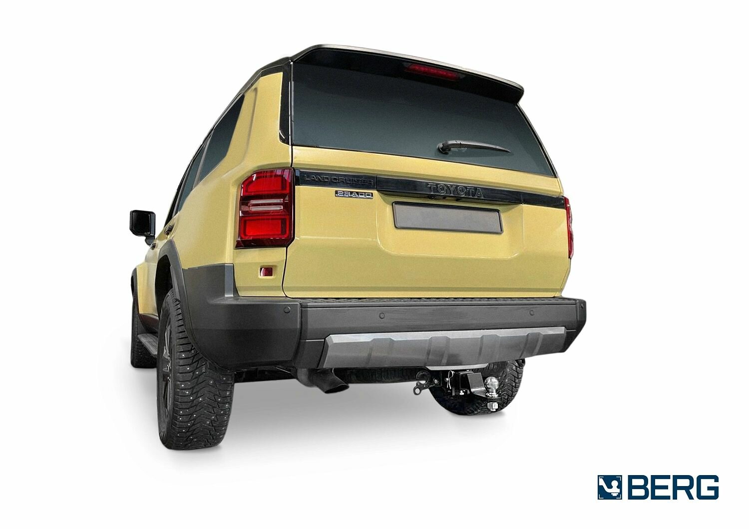 Фаркоп под квадрат Toyota Land Cruiser Prado 250 2024- BERG F.5720.006