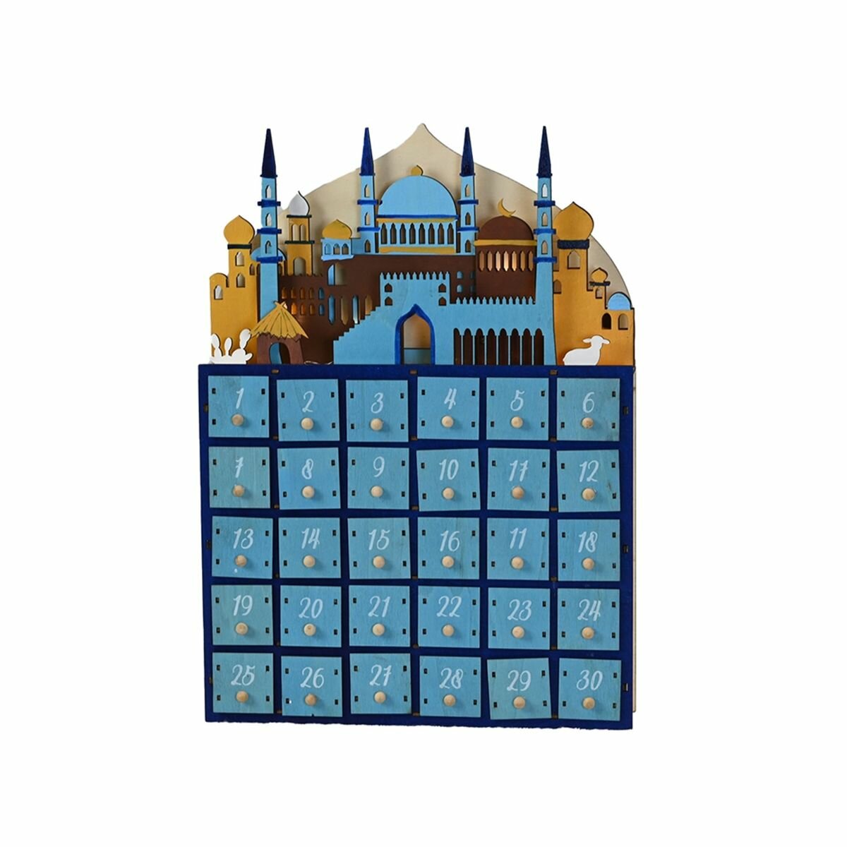 Календарь Обратного Отсчета До Праздника Рамадан Со Светодиодной Подсветкой B