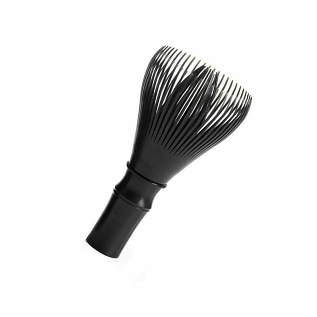 Венчик для матча, легкий в очистке, пластиковый инструмент для смешивания японского зеленого чая, Черный