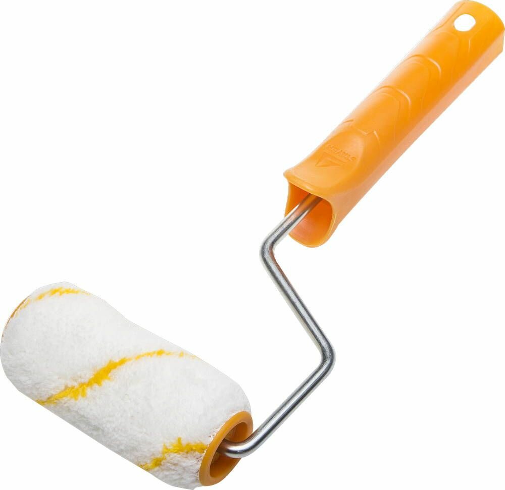 Малярный валик STAYER GIRPAINT, 30 х 100 мм, бюгель 6 мм, ворс 10 мм, полиакрил, все виды ЛКМ 0315-10