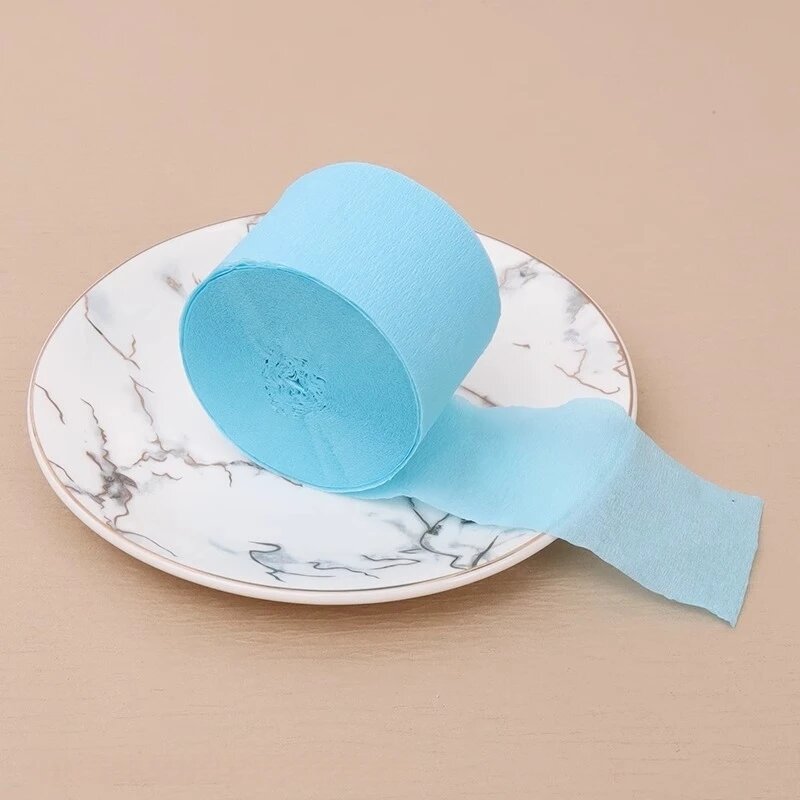 25 м/рулон 4,5 см, креповая бумага, растяжки, рулон папиросной бумаги для цветочных изделий, изготовление дня рождения, свадьбы, вечеринки, фон, украшение «сделай сам»