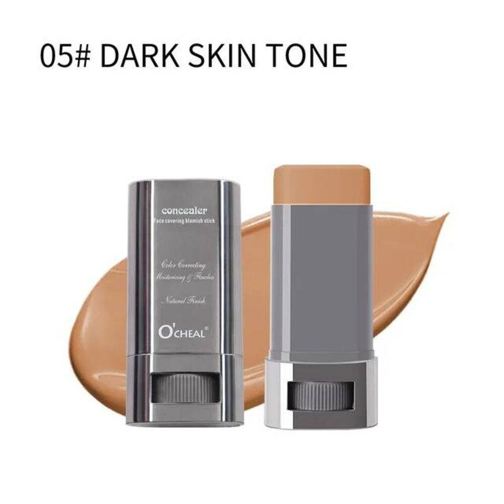 Тональный крем TVLV Eraser Foundation Stick 20 г, с кисточкой для придания коже сияния, стойкий корректор макияжа
