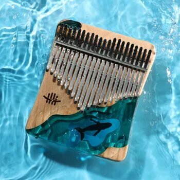 Калимба 21 нота Большой палец Цинь - Стиль кита