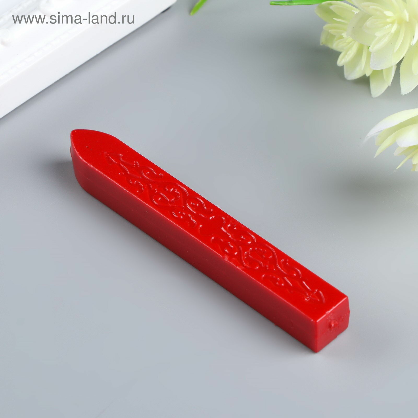 Сургуч для печати "Красный", микс, тип: сургучная печать, цвет: красный, 5 шт.