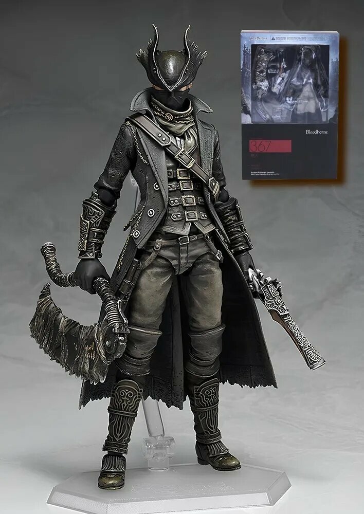 Фигурка Бладборн охотник / Bloodborne Hunter figma 367 (15см)