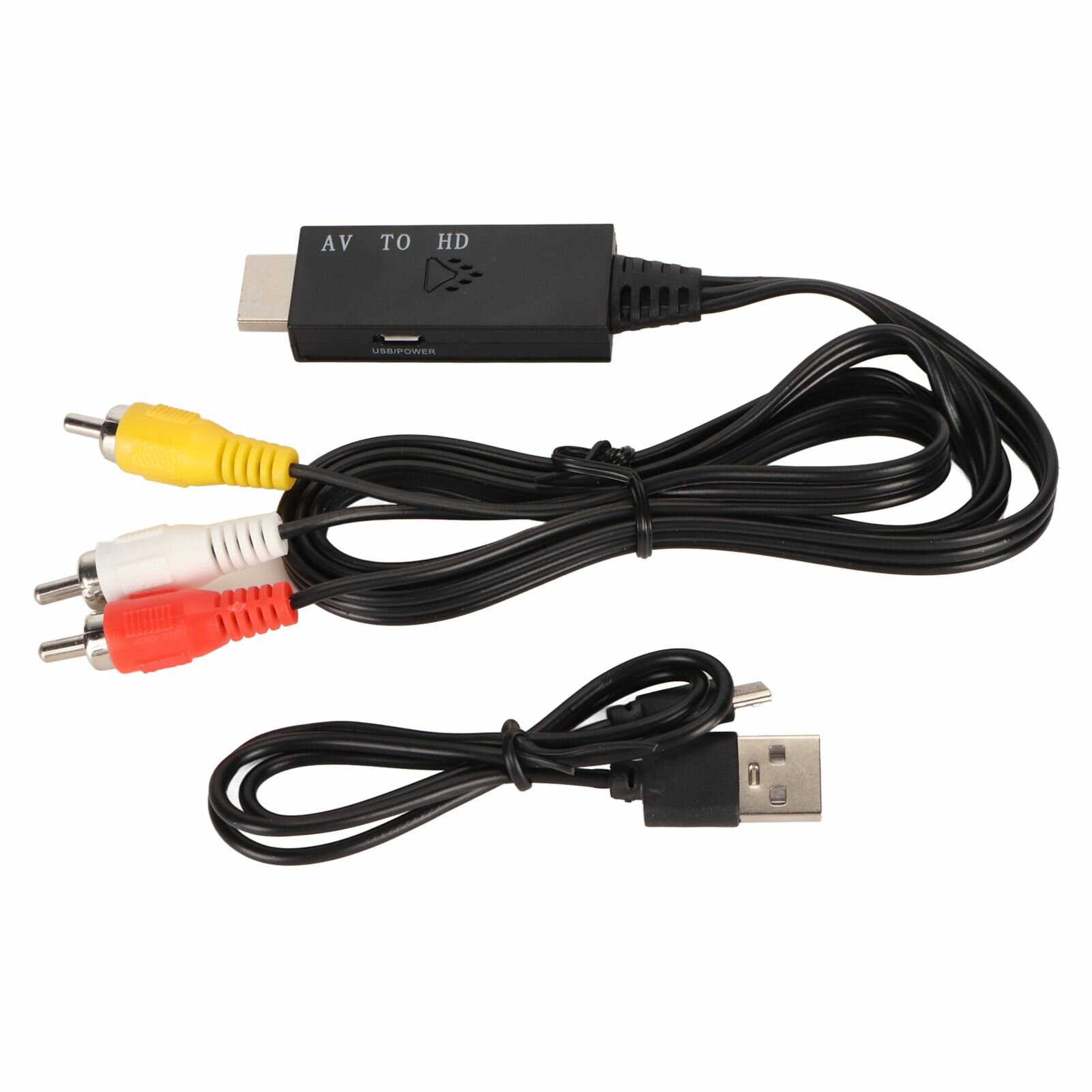 Преобразователь RCA в HDMI с выходом AV в HDMI 720p/1080P от источника питания