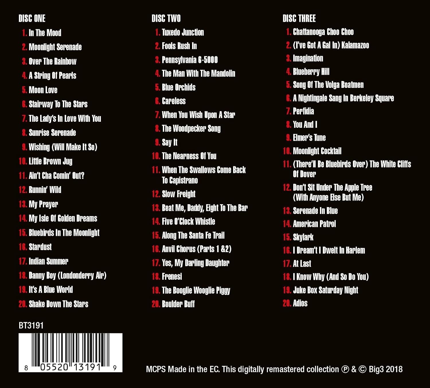 Компакт-диск Glenn Miller - 60 Essential Recordings (3CD) — фото 1