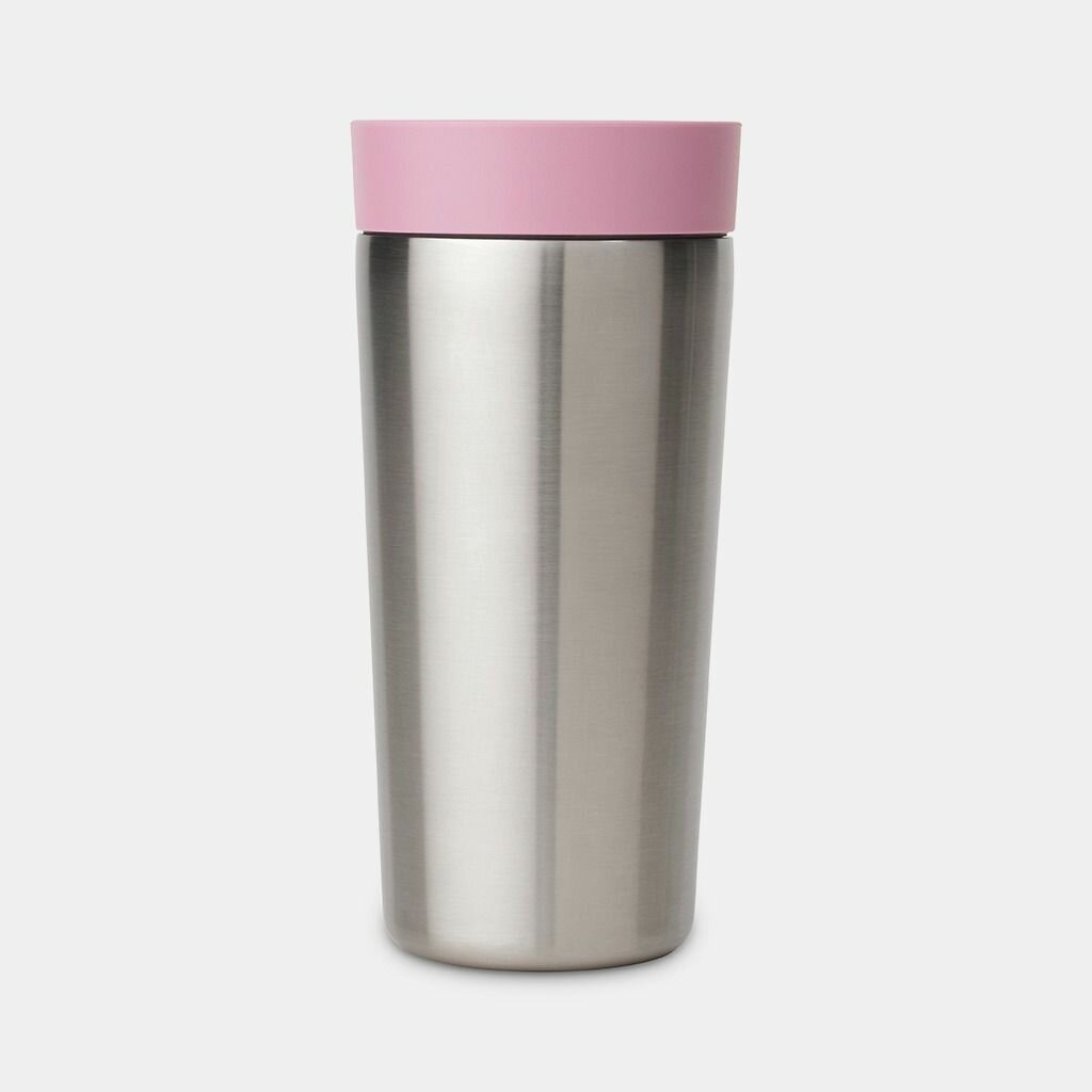 Термокружка Brabantia Make & Take, объем 360 мл, цвет розовый - 239168
