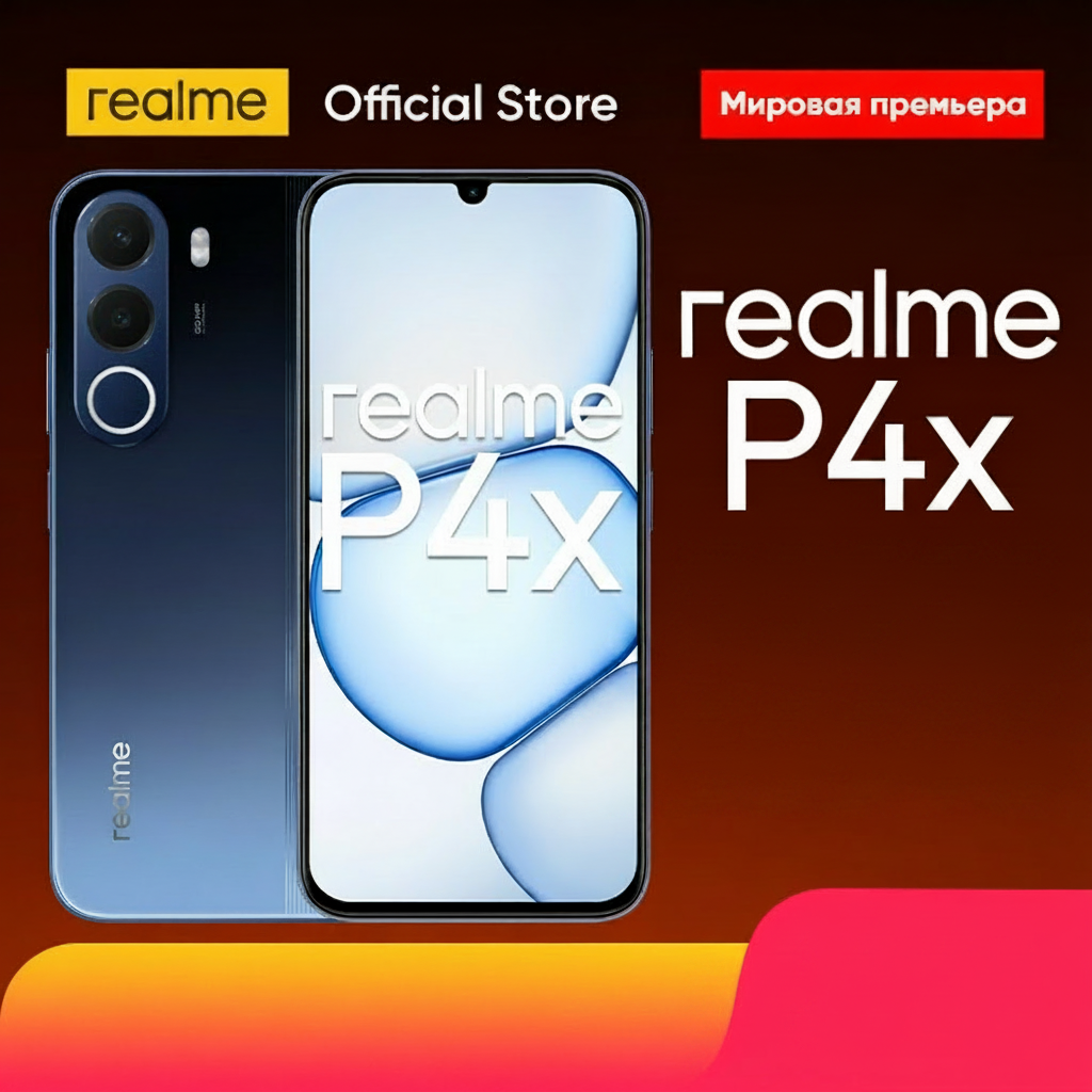 Смартфон Realme P4x, 4/256ГБ