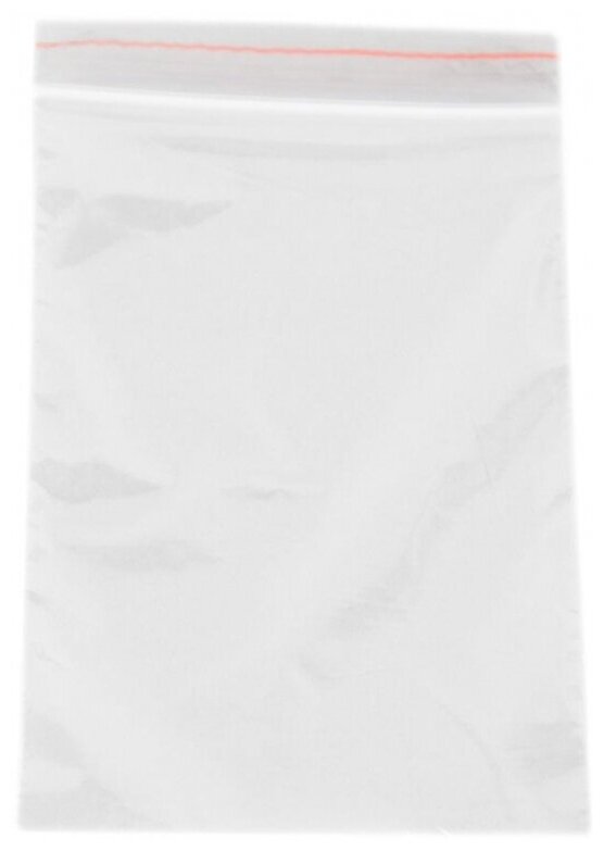Пакет с замком (Zip Lock) 8 х 12 см, 32 мкм, 100 шт/уп 271805