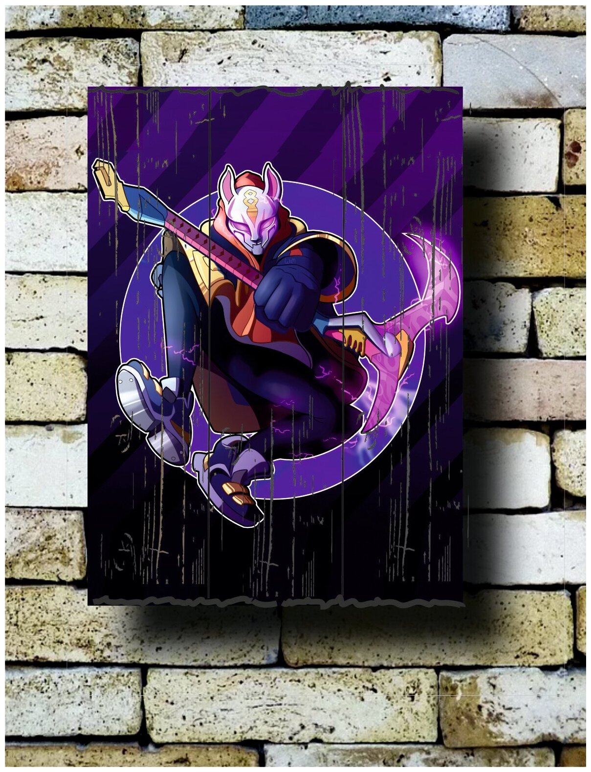 Картина на досках 'Фортнайт. Fortnite'