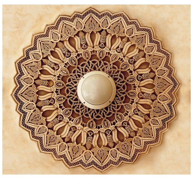 Фотообои Milan Восточный орнамент, M 3141, 300х270 см, виниловые на флизелиновой основе