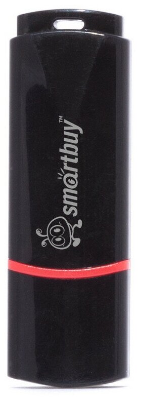 Флеш-память SmartBuy Crown 64 Gb USB 2.0 черная SB64GBCRW-K 896124