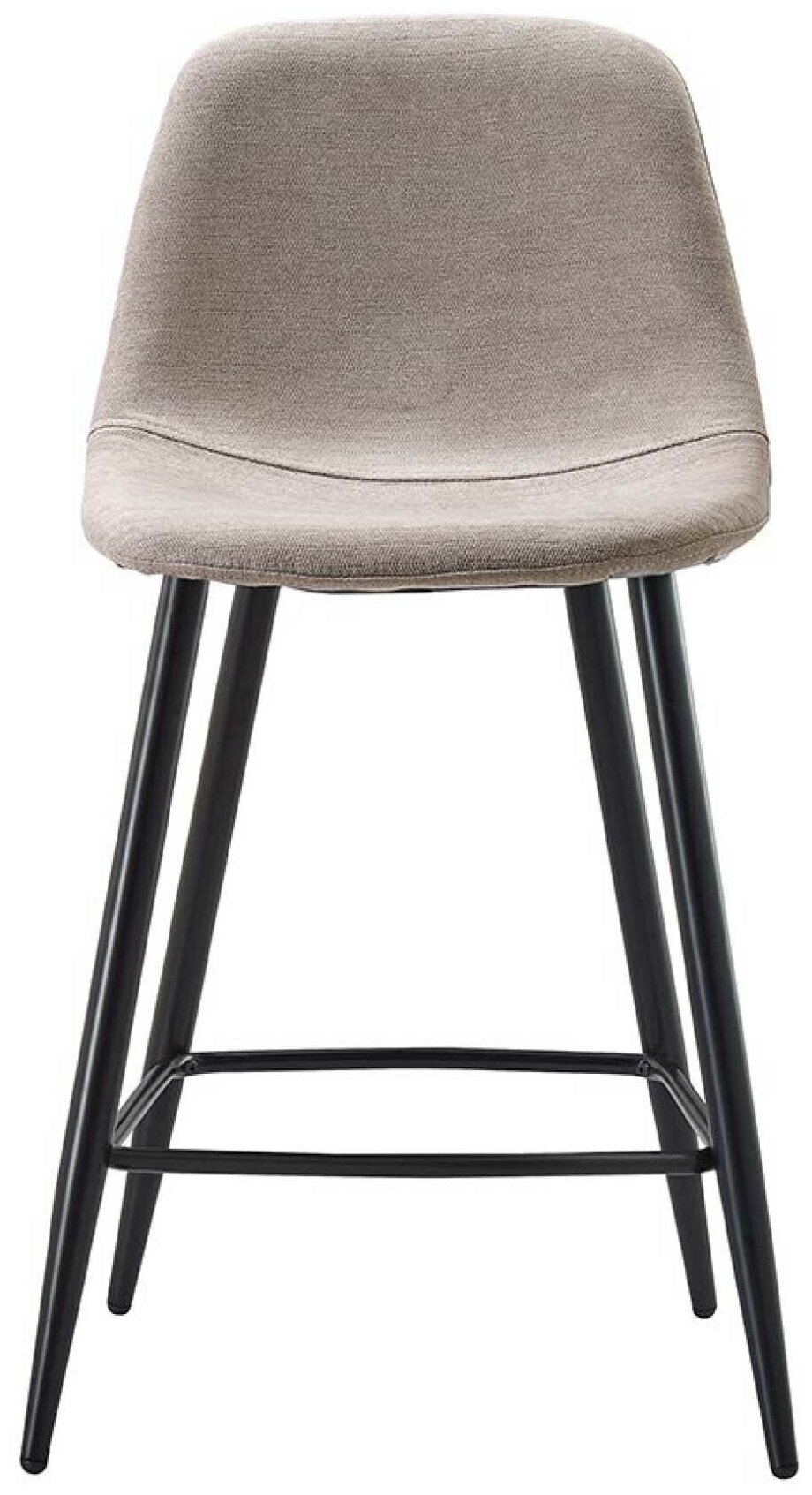 Стул полубарный 350S бежевый TD3052-11/черный