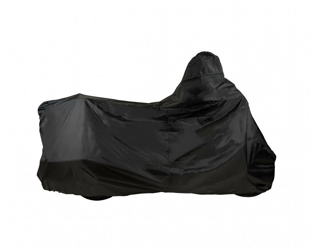 Чехол для мотоцикла Cruiser Fat Plus с молниями под антенны (Чёрный)