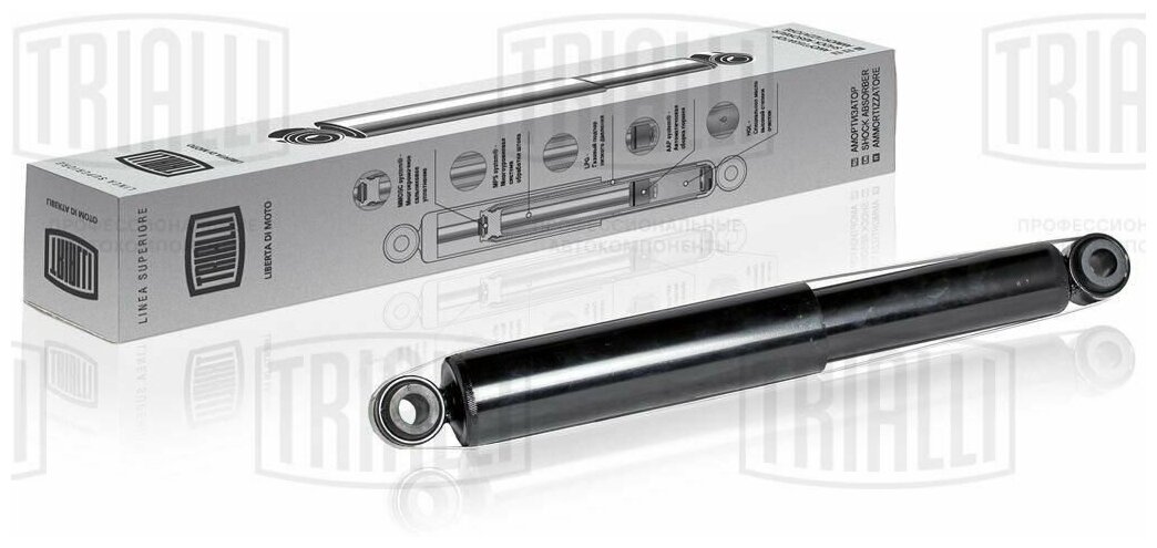 Амортизатор ВАЗ 2101, 2102, 2103, 2104, 2105, 2106, 2107 задний (газомасляный) с втулками