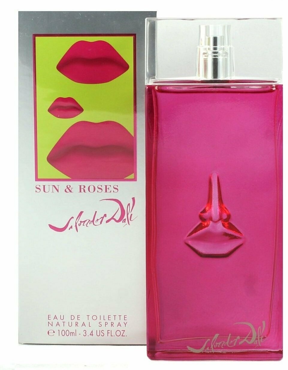Salvador Dali, Sun & Roses, 100 мл, туалетная вода женская