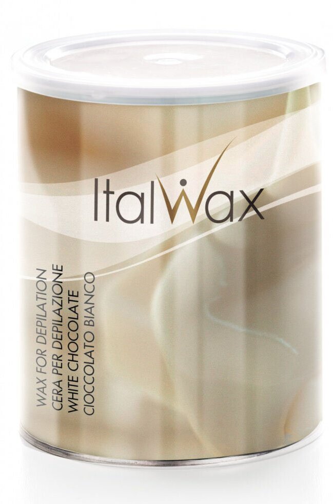 Воск ItalWax "Белый шоколад", теплый, для всех типов волос, 800 мл