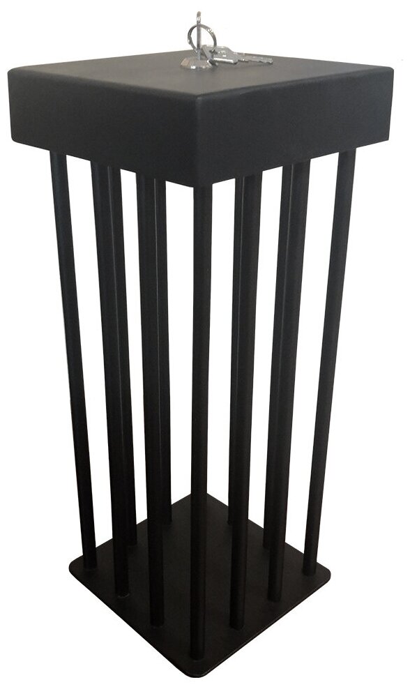 Упаковка для бутылки с гайками "Никогда не сдавайся" LIGHT (48 гаек, М10), подарок на День рождения, Юбилей и любой Праздник