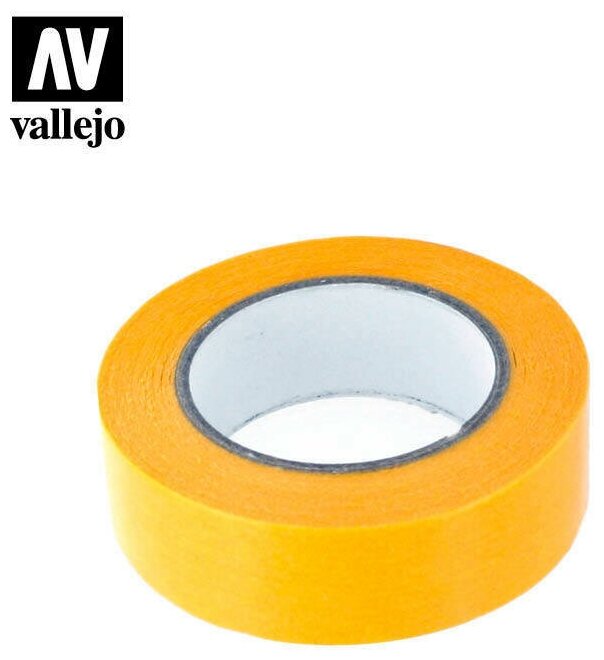 Маскировочная лента для моделирования Vallejo Tools: Precision Masking Tape 18mmX18m