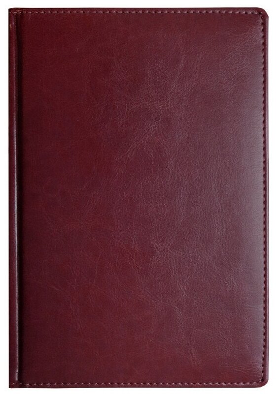 Ежедневник недатир. Attache Agenda искусс. кожа А5 176 л. бордовый (148x218 мм) 1217734