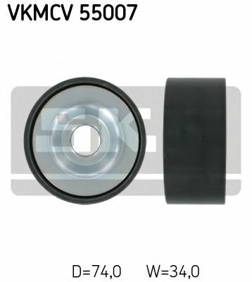 Натяжной ролик поликлинового ремня VKMCV55007 SKF VKMCV55007