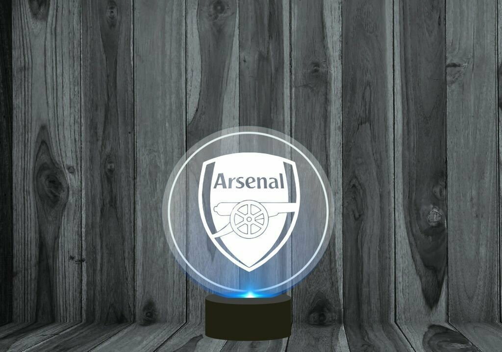 3D светильник, ночник Арсенал, Arsenal № 1