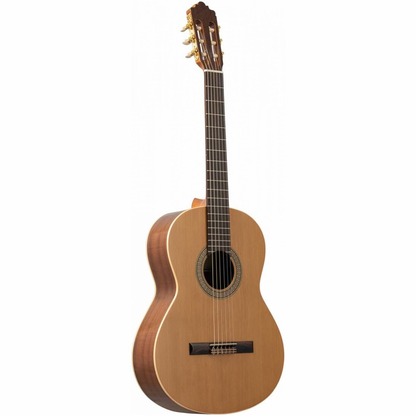 ALTAMIRA N100+ классическая гитара 4/4, верхняя дека массив кедра, корпус красное дерево