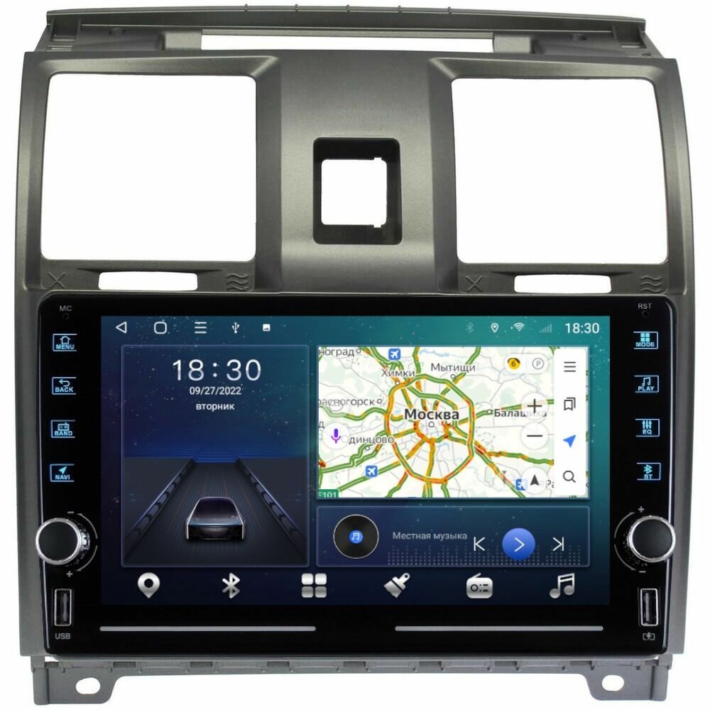 Магнитола R320 UAZ Patriot 1 2012-2016 с Android 13 - 8 ядер - 3+32Gb - CarPlay - 4G(Sim)