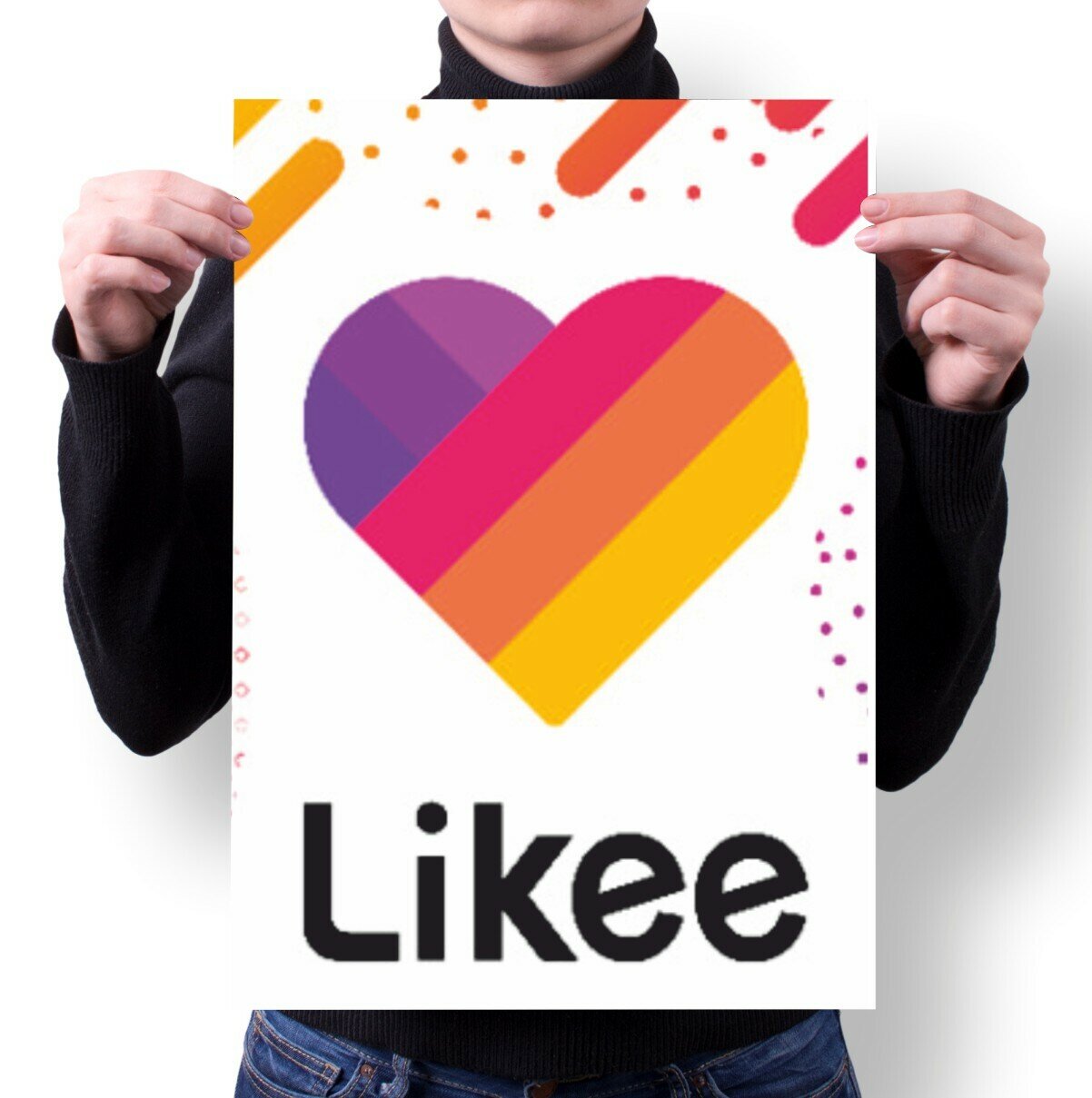 Плакат А4 Принт "Лайки, Likee" - 22