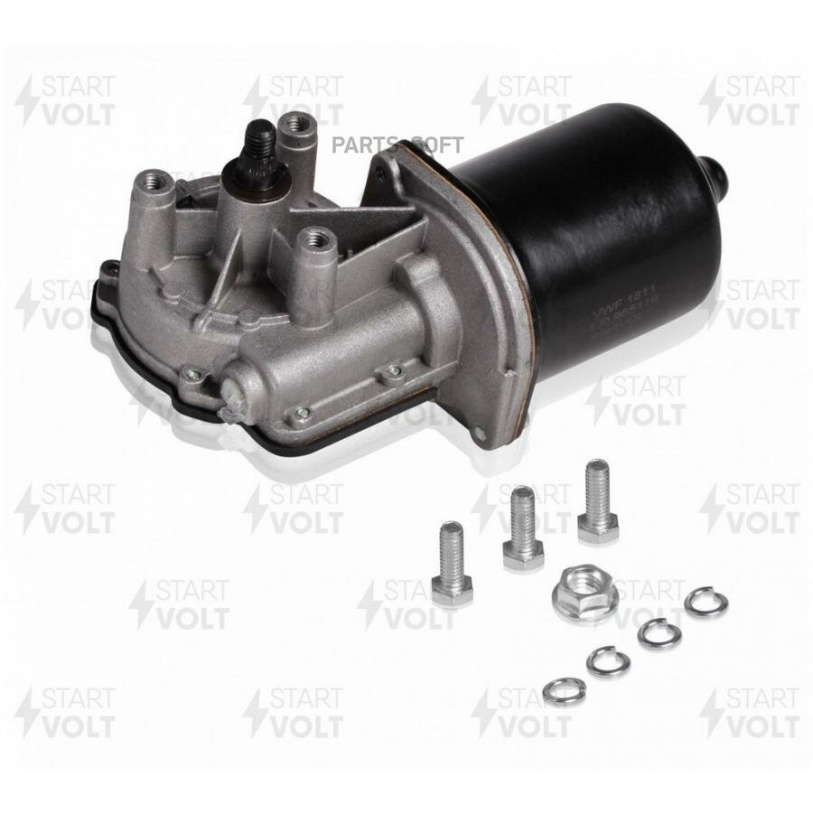 STARTVOLT VWF 1811 Мотор стеклоочистителя SKODA OCTAVIA/VW BORA/GOLF IV/T4