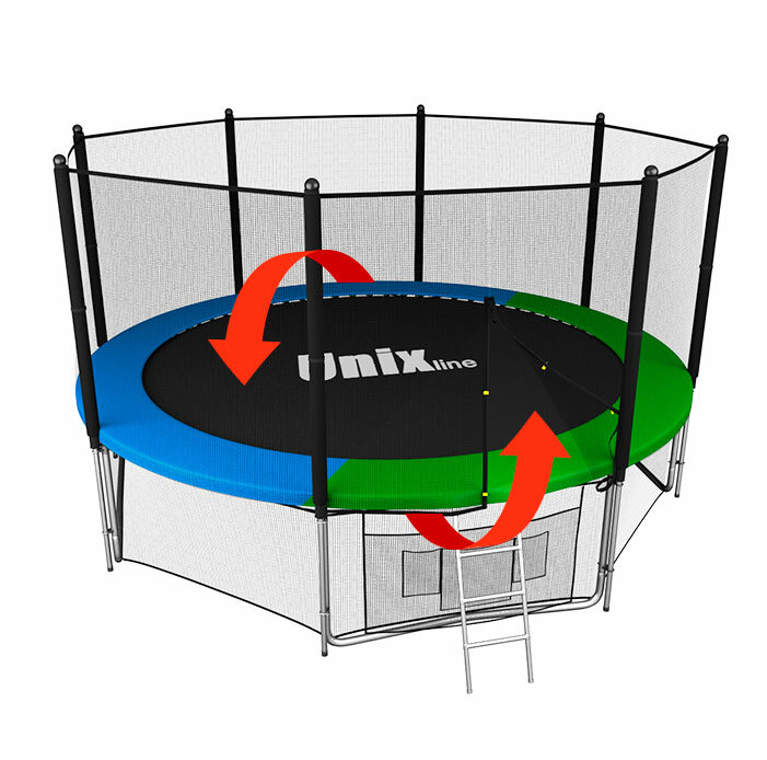 Батут Unix line Classic 14 ft (outside)