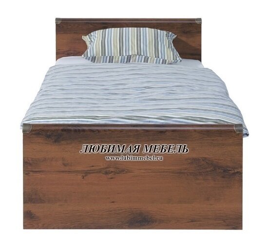 Кровать БРВ-мебель Индиана JLOZ 90 Дуб саттер