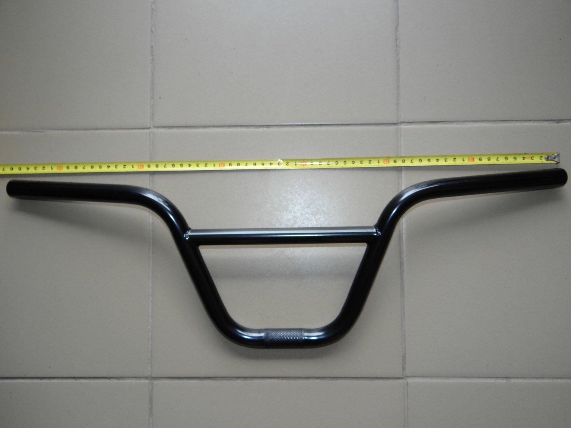 Руль для БМХ стальной, черный. Ширина: 650 мм руль для велосипеда BMX