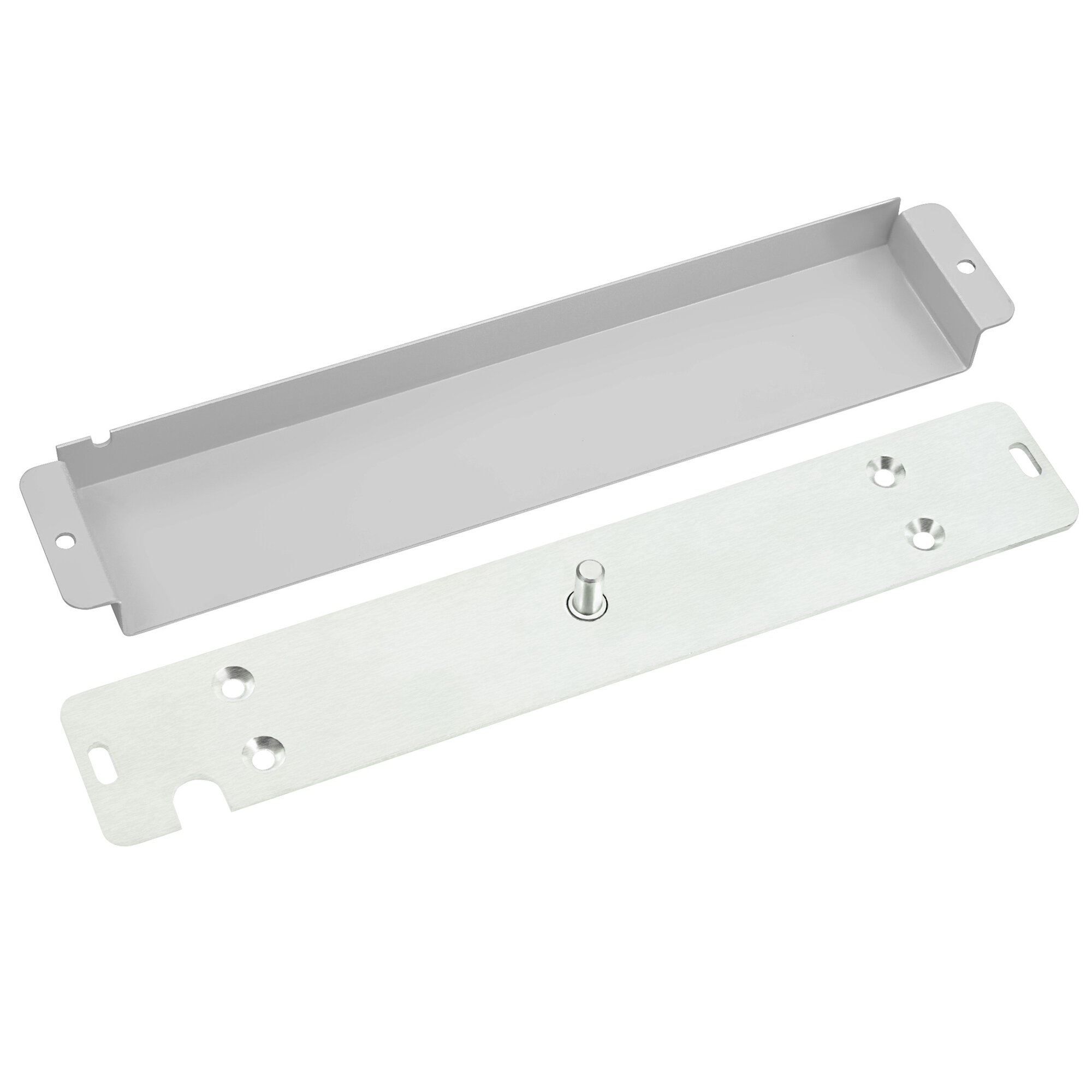 AL-80FU (12В) (серый) замок электромагнитный Aler