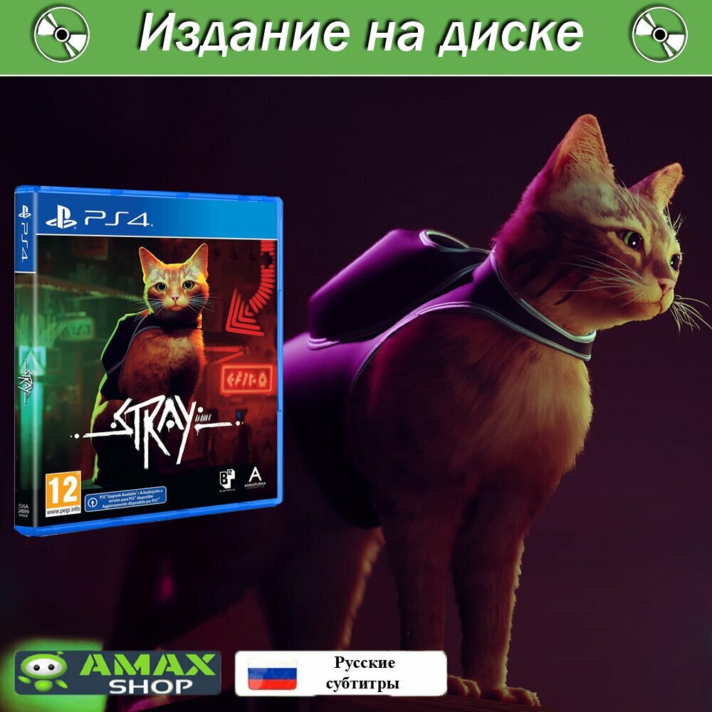 Stray (русские субтитры) (Игра на диске) (Для Playstation 4) — фото 1