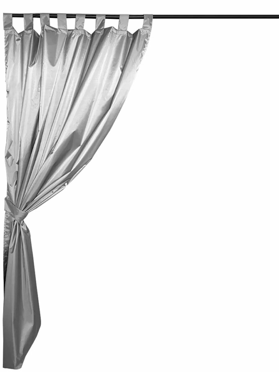 Уличные шторы для беседки на петлях