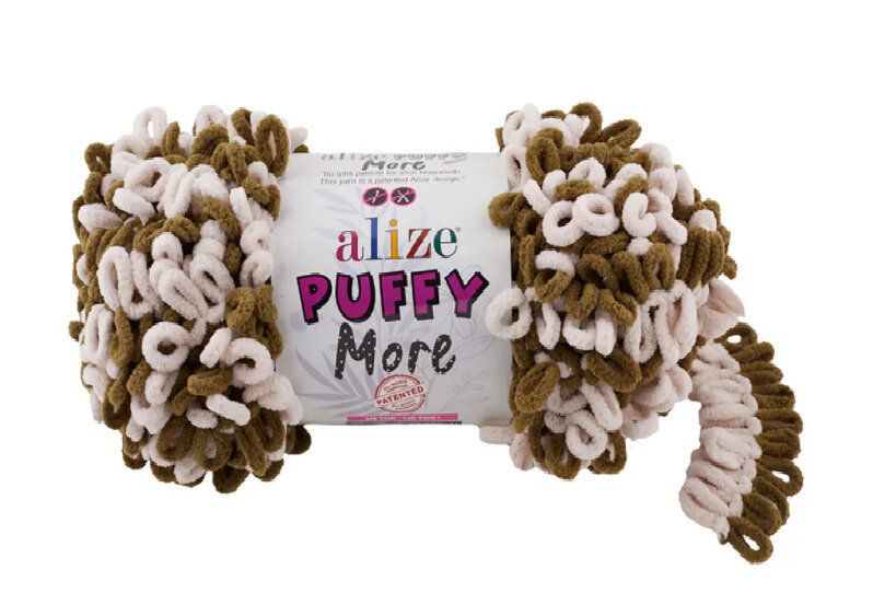 Пряжа Alize Puffy More 6264 ( 2 мотка по 150 г . )