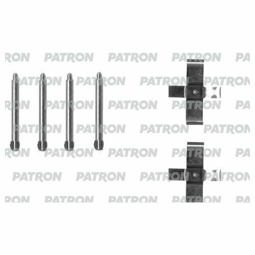 Комплект монтажный тормозных колодок Patron PSRK1034 для Mercedes 190 (W201) W201, C-CLASS S202, W202, CLK A208, E-CLASS C124